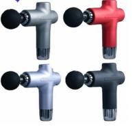 China Electric Muscle Massager Gun with 6-Speed Button Control and 32-Speed LCD Display for Deep Tissue Relief and 5V Charging Voltage for sale