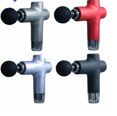 China Electric Muscle Massager Gun with 6-Speed Button Control and 32-Speed LCD Display for Deep Tissue Relief and 5V Charging Voltage for sale