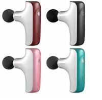 China Handheld Muscle Massager ABS Body 1800mAh Battery 7.4V 30W 1500-4000RPM 5 Massage Heads 4 Modes Button Control for sale