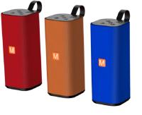 China 6W Portable Bluetooth Speaker,ABS+Fabric, Jie Li Chip, TF/FM/AUX/USB, Hands-Free Call, 1200mAh Battery for sale