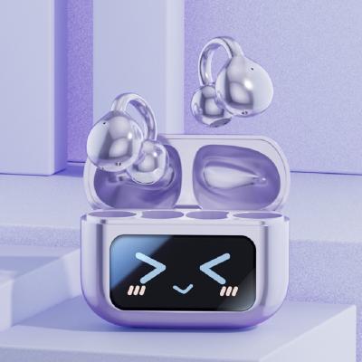 China TWS Bluetooth Earbuds with Bluetooth 5.4 30mAh Earbuds and 500mAh Charging Case in Black/Purple for sale