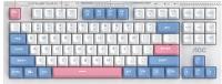 China ETEK 87-Key USB-C Wired Membrane Keyboard,10M Clicks, White/Rainbow Backlight, ABS+Iron Plate, Spill-Resistant for sale