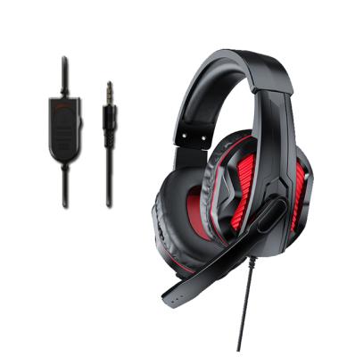China Wired Gaming Headset with Noise-Canceling Mic,40mm Driver, USB + Dual 3.5mm Plug, 2m Cable,for esports, remote work, etc for sale
