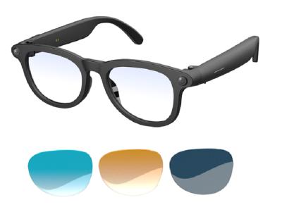 China AI Smart Bluetooth Sunglasses with Camera,MEMS Mic, 220mAh Battery, Magnetic Pogo Pin Charging,40g Lightweight for sale