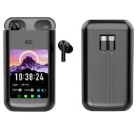 China Smart TWS Earbuds with 5000mAh Charging Case,Bluetooth 5.4,ENC Noise Cancellation, Multi-App Message Alerts (WeChat/WhatsApp/FB) for sale
