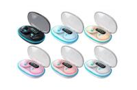 China Macaron 6-Color Mini TWS Earbuds,Bluetrum AB5656 , F10 10mm Driver, 3-4H Playtime, Type-C, 10-15m Range, Ultra-Light 48g for sale