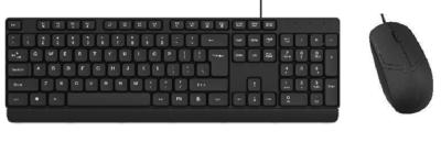China Wired Keyboard and Mouse Combo,104-Key Waterproof, 1200DPI, USB Plug-and-Play,for offices, schools for sale