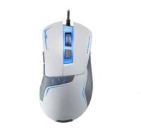 China White RGB Gaming Mouse, 2400 DPI, 4-Stage Adjustable, Gradual RGB (Red/Blue/Yellow/Purple), IC611 for sale