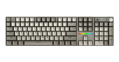 China 3-Mode Mechanical Keyboard, Hot-Swappable, 4000mAh, Full Anti-Ghosting, Mixed Color Keycaps, ABS Cover for sale