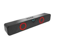 China Glowing Soundbar,5W*2, BT/USB/TF/AUX/FM, RGB Light, 1200mAh Battery for sale