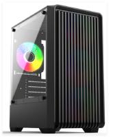 China Tempered Glass Mid-Tower PC Case, Dual Glass, 240mm Water Cooling, M-ATX/ITX for sale