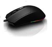 China 4D Wired RGB Mouse,78g, 1000 DPI, Black, 1.2M USB Cable with Light for sale