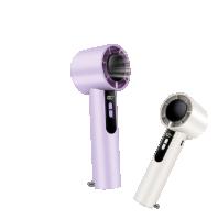 China Foldable Portable Fan with LED Display,5 Speeds, 3000mAh, Type-C, 3 Colors for sale
