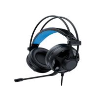 China Wired Gaming Headset,50mm Drivers, Noise-Canceling Mic, 2m Cable for sale