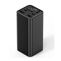 China 20000mAh 65W Aluminum Alloy Power Bank, 4x21700 Cells, Laptop Charging Support for sale