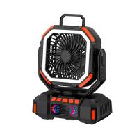 China 40000mAh Camping Fan with Light, 4-Speed Silent Airflow,, 720 degree Oscillation for sale
