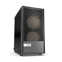 China MATX Mid Tower Case, Tempered Glass Side Panel, 240mm AIO & 300mm GPU Support for sale