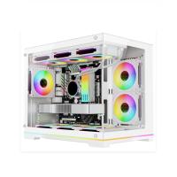 China Full Tower ATX Case w/ Tempered Glass, 360mm Radiator & 5-Slot VGA Support for sale