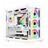 China Full-Tower ATX PC Case with Tempered Glass, 360mm Water Cooling & 380mm VGA Support for sale