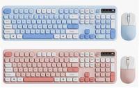 China 2.4G Wireless Keyboard & 4D Mouse Combo, 1600 DPI, 10m Range for sale