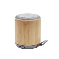 China Bamboo Bluetooth Speaker - 45mm Driver, 3W Output, 2H Playtime, Retro Portable Design for sale