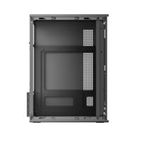 China Compact ATX Case 0.33mm SPCC, Front 12cm Fan, Dual USB+Audio, M-ATX Support, 260*160*350mm for sale
