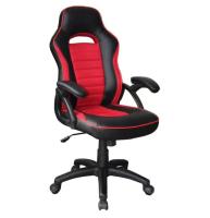 China Red & Black Gaming Office Chair Nylon Base Mesh Back Height & Tilt Adjustable for sale
