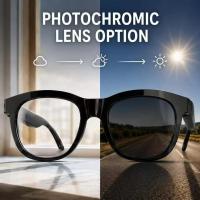 China Bluetooth 5.4 Audio Sunglasses w/FM Type-C 6H Playtime 38.5g Lightweight Multi-Color for sale
