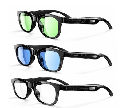China Bluetooth 5.4 Audio Sunglasses w/FM Type-C 6H Playtime 38.5g Lightweight Multi-Color for sale