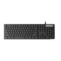 China 104-Key Wired Office Keyboard, Spill-Resistant & Heat-Resistant ABS, Multi-Language Layouts, USB Plug-and-Play Full-Size Keyboard for sale