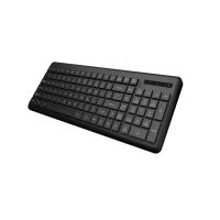 China Rechargeable 2.4G Bluetooth Wireless Keyboard 89 Keys Waterproof ABS Type-C 500mAh Black Multi-Language for sale
