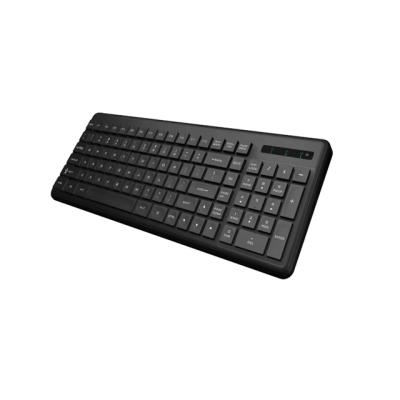 China Rechargeable 2.4G Bluetooth Wireless Keyboard 89 Keys Waterproof ABS Type-C 500mAh Black Multi-Language for sale