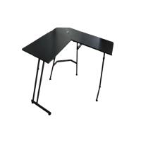 China L-Shaped Dual-PC Desk,120*120cm, Steel Legs, Carbon Fiber Top for sale