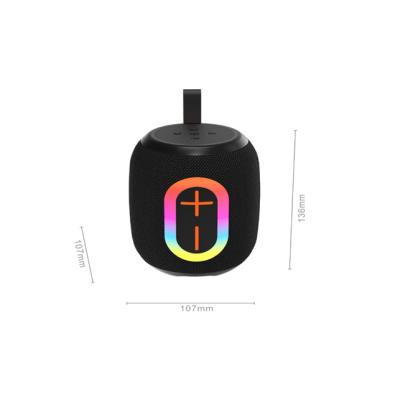 China 5W RGB Portable Speaker,BT/TF/USB, 1200mAh, 2.5 inch Driver for sale