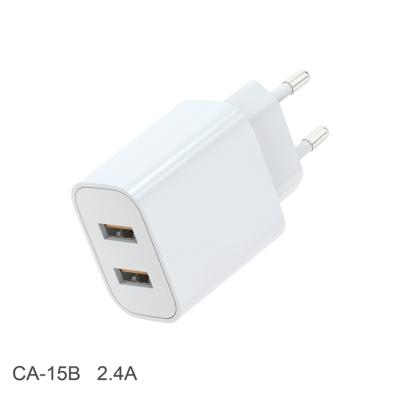 China 12W EU Plug 5V 2.4A Power Adapter Color Box,White for sale