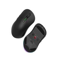 China 6D Gaming Mouse Tri-Mode BT 2.4G Wired 4000DPI 500mAh Li-ion RGB Macro Software UPE Feet for sale