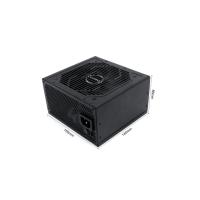 China ATX PC Power Supply 120mm HYB Fan, Black Coating Flat Cable PSU, 80+ Standard / Bronze / Gold Optional, Wide Voltage AC100-240V for sale