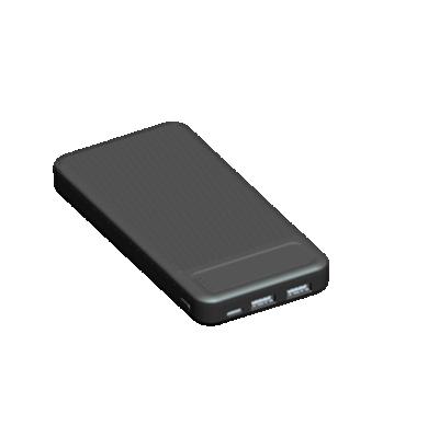 China 8000/9000/10000mAh ABS Portable Power Bank, Type-C DC5V-2.1A Input, Dual USB DC5V/2.1A Output, Multiple Safety Protection for sale