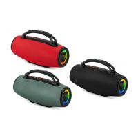 China 20W Portable Bluetooth Speaker, Wireless Stereo Speaker with LED Scrolling Light, Support BT/TWS/FM/TF/USB Playback, 1200mAh for sale