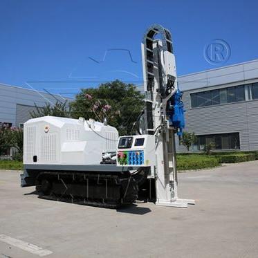 China Desiel Engine Soil Drilling Rig Equipment for Exploring the Underground Mineral Resources in Russia for sale