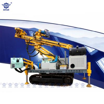 China GL-6000S Hydraulic 200M depth pneumatic DTH Construction Drilling Rig for sale