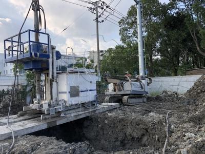 China DGZ-150B 3.5M In-Situ Concrete Column Super Jet Grouting Drilling Rig for sale