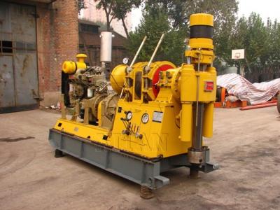 China Dia 50mm 1300m Diamond Core Drilling Rigs For Tunnel for sale