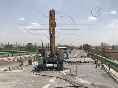China Hydraulic 50m Jet Grouting Drilling Rig Construction Engineering for sale