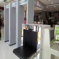 China Touch Screen Portable Walk Through Metal Detector Security Equipment For School , Airport for sale