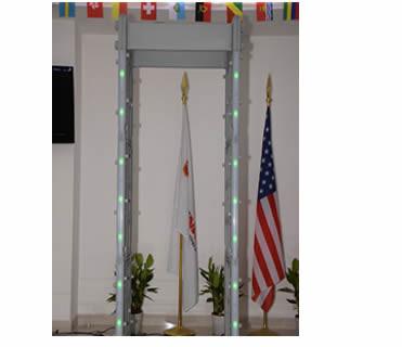 China Full Body Walk Through Metal Detector 20W 100 Level With 50/60Hz Frequency for sale