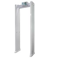 China 4 Zone Security Guard Metal Detector Frame With 100 Level Sensitivity for sale