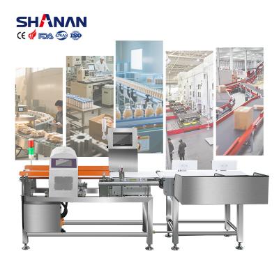 China ISO9001 Certified 2 In 1 Combination Metal Detector And Checkweigher For Accurate Weighing Gross Weight 250 Kg for sale