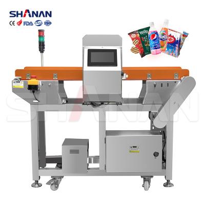 China Foodsafety Factory Tunnel Industrical Food Frozen Conveyor Belt Auto Wire Removal Metal Detector for sale