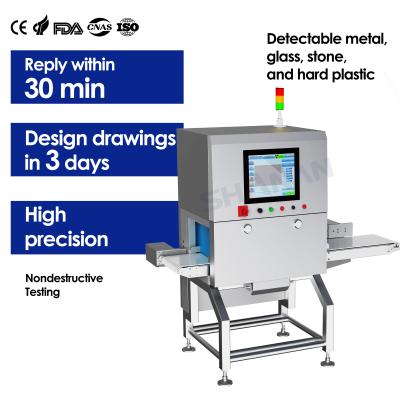China Food X Ray Machine Industrial Inspection Machine Removal Safety  Reject For Factories for sale